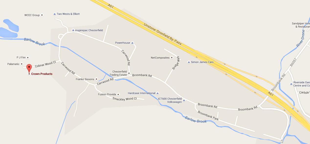 Location Map – Crown Products