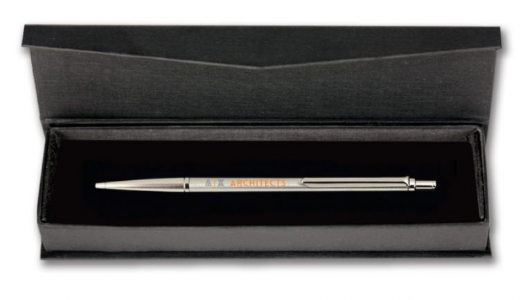 Stainless Steel Novara Ballpen by Inovo Design – Crown Products